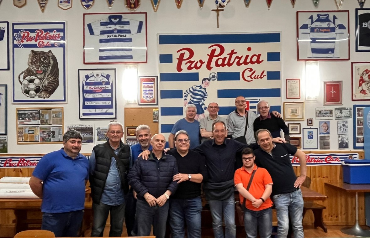 La”curva”del Pro Patria Club spinge Davide Castiglioni sul tetto del ...